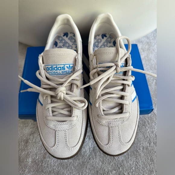adidas | Shoes | Adidas Handball Spezial Originals Aluminium Core White ...